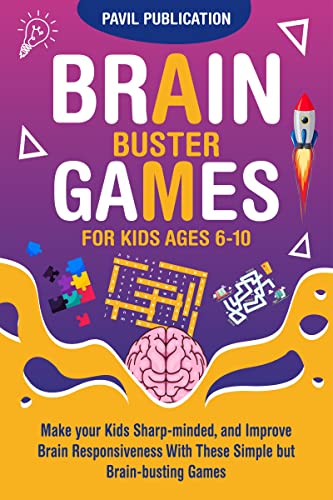 Amazon.com: Buster Brain Games for Kids Ages 6-10: Make Your Kids Sharp ...