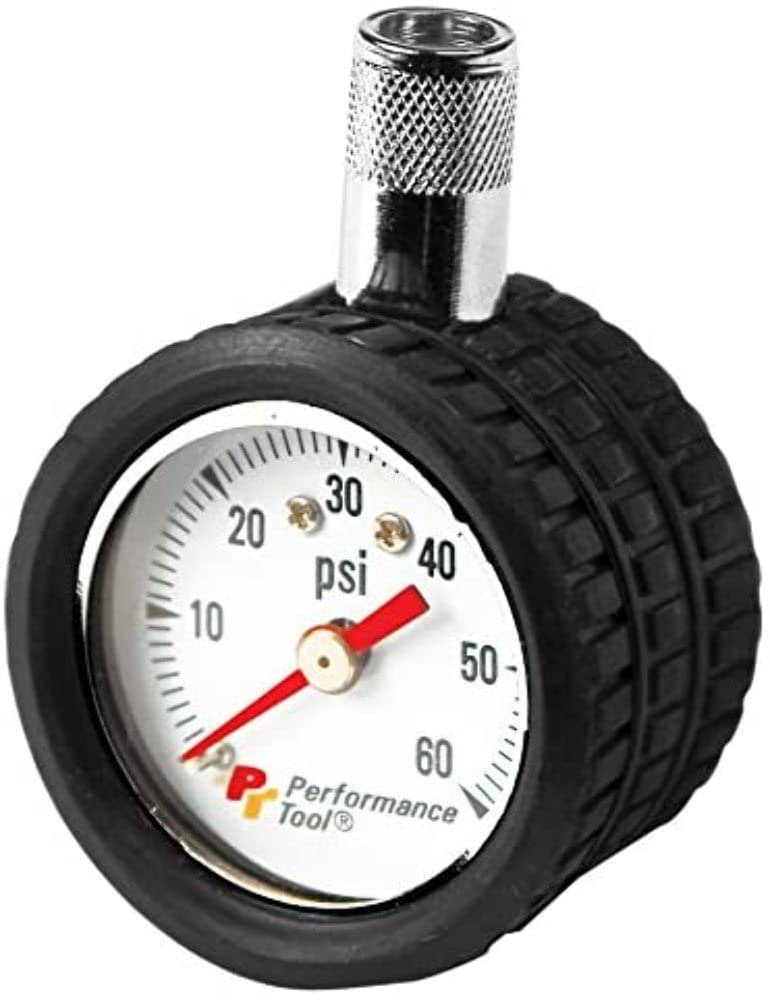 Amazon.com: Performance Tool W9105 Mini Dial Tire Pressure Gauge ...