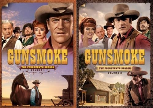 Amazon.com: Gunsmoke: The Complete Season 14 (Volumes 1 & 2) (DVD ...