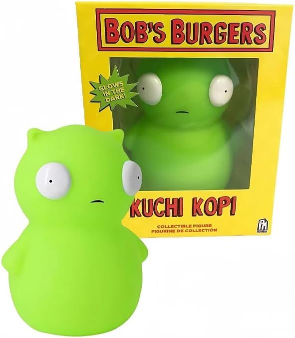 Amazon.com: Bobs Burgers Kuchi Kopi Glow in The Dark 6" Vinyl Figure ...
