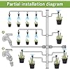 Amazon.com : MIXC 226FT Greenhouse Micro Drip Irrigation Kit Automatic ...