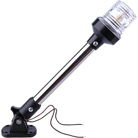 Amazon.com: marinexplore Boat Stern Light,White LED Anchor Light,3 ...