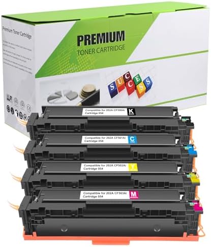 Amazon.com: High-Yield 054 Toner Cartridge Set (4-Pack, BK/C/M/Y ...
