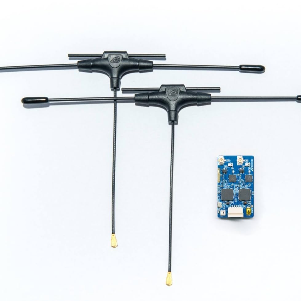 Amazon.com: Zoopz BAYCK RC ELRS Receiver 900/2400 Dual Band Gemini RX Receiver - Long Range Low ...