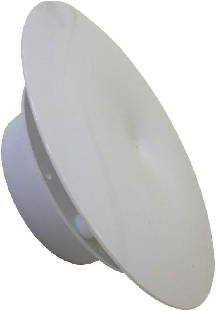 Round Mushroom Air Vent Duct Grille - Low Profile Extractor Fan Wall 4 ...