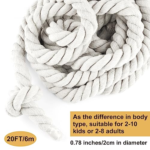 Snapklik.com : 20FT Tug Of War Rope For Kids And Adults Outdoor Games ...