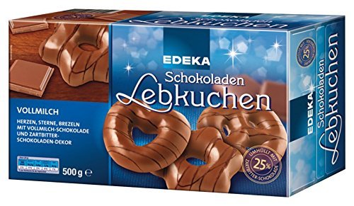 Amazon.com: Edeka Schokoladen Lebkuchen Vollmilch ( 500g / 17.63 Oz)