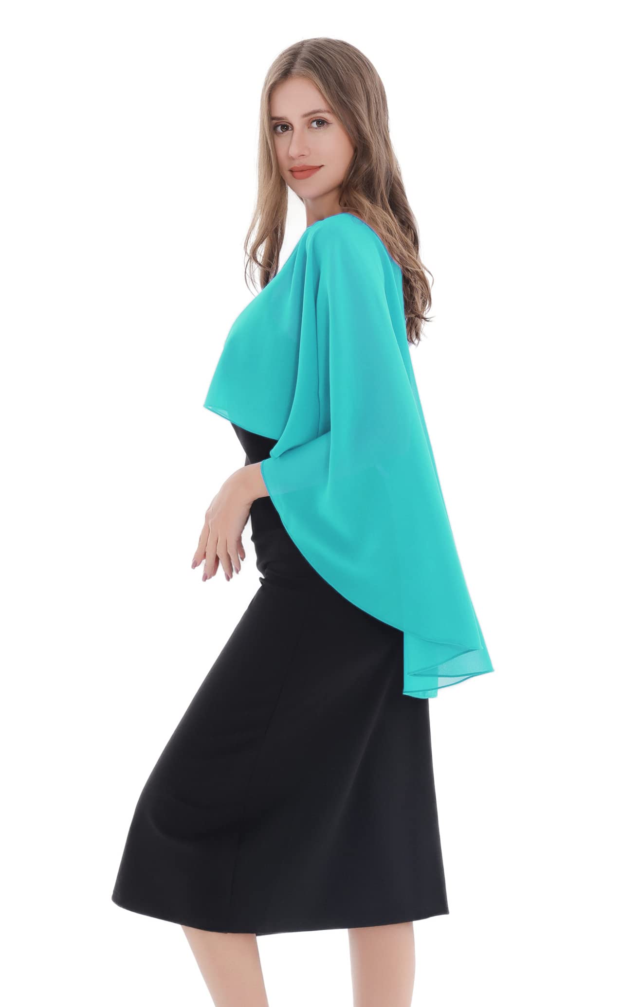 Snapklik.com : Baoqiya Womens Capelet Shawls And Wraps For Evening ...