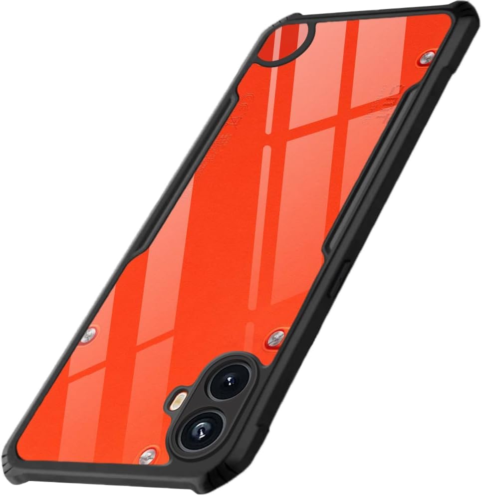 Spazy Case® CMF Phone 1 Back Cover | Transparent Crystal Clear Hard PC ...