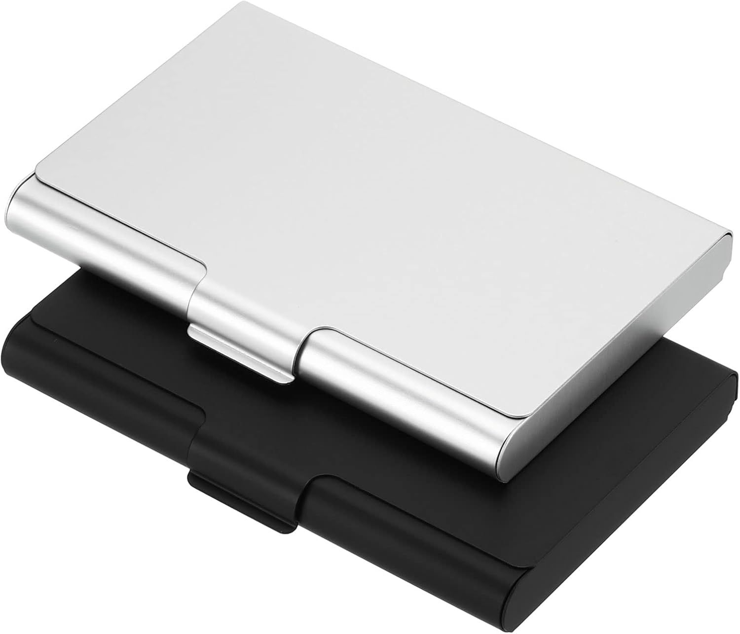 Amazon.com: PATIKIL Business Card Holder, 2 Pack Aluminum Metal ...