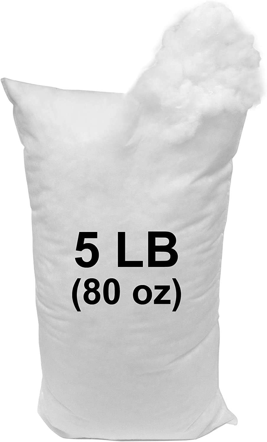 Amazon.com: HOMETEX (Not Made in China) Pillow Stuffing 5 LB Bag 100% ...