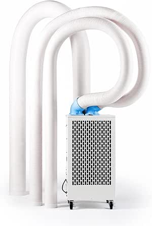 Amazon.com: Uninex SAC3000AS Indoor/Outdoor 10,236-BTU KOOLZONE Mobile Spot Cooler with 2 ED3C ...