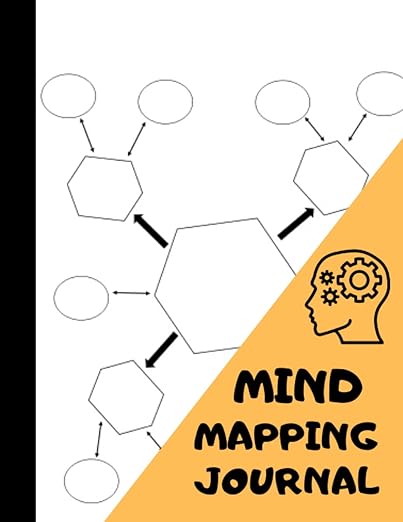 Mind Mapping Journal Mind Mapping Templates Brainstorming And Visual Thinking
