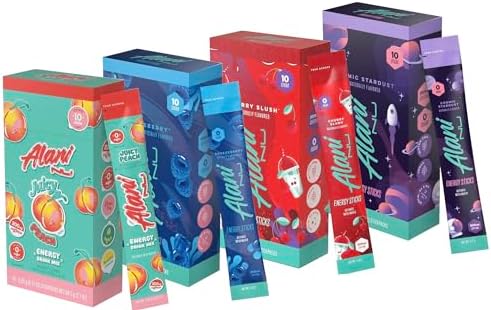 Amazon.com: Alani Nu Energy Sticks Variety Pack Bundle | Energy Drink ...