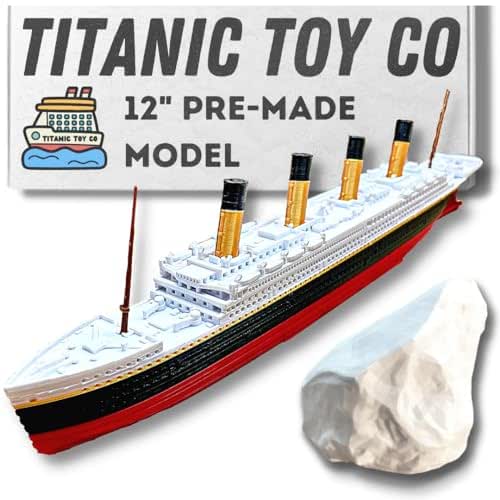 Amazon.com: TitanicToyCo RMS Titanic Model Ship 1 Ft Long Assembled ...