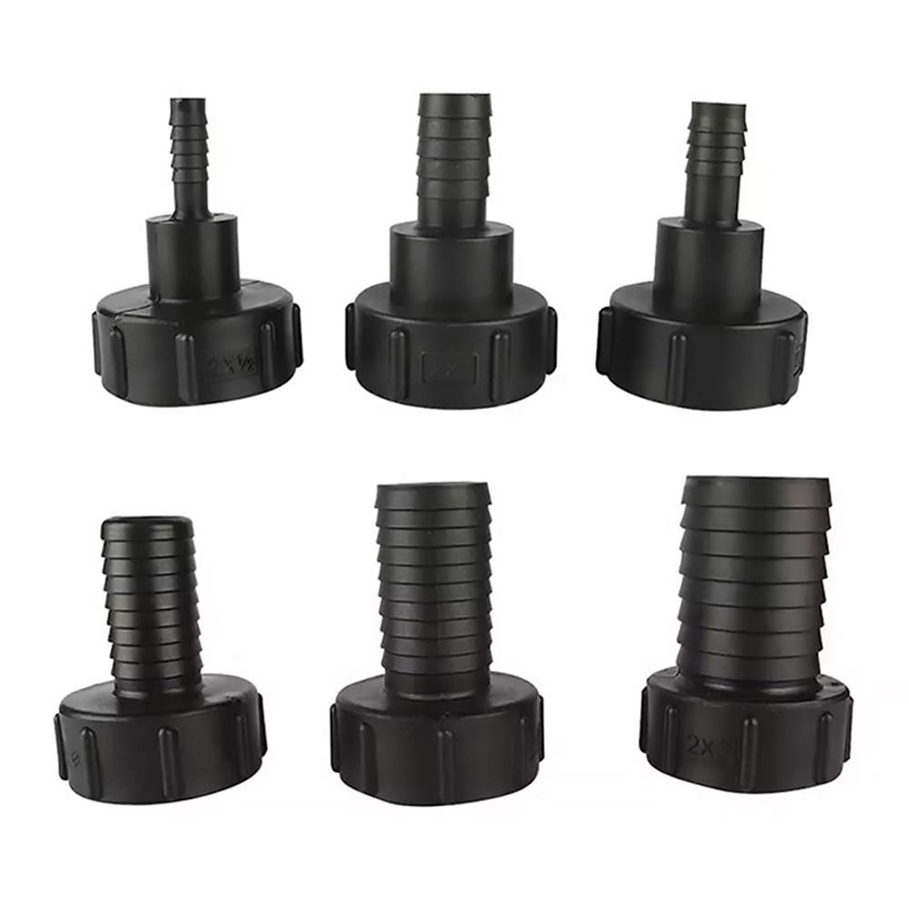 ExcInter 2″ Thread IBC Tank Adapter Tap Connector Water Tanks Fitting ...