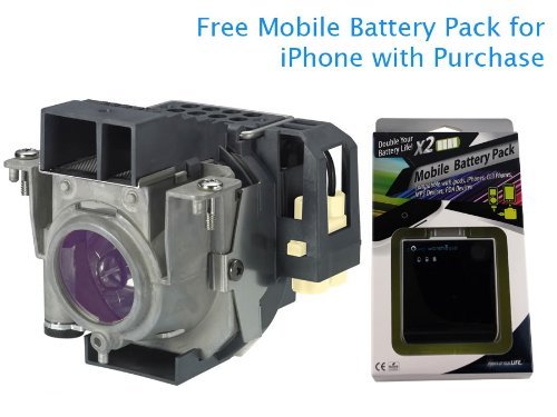 Projector Lamp for NEC NP03LP 200-Watt 2000-Hrs NSH with free Mobile ...