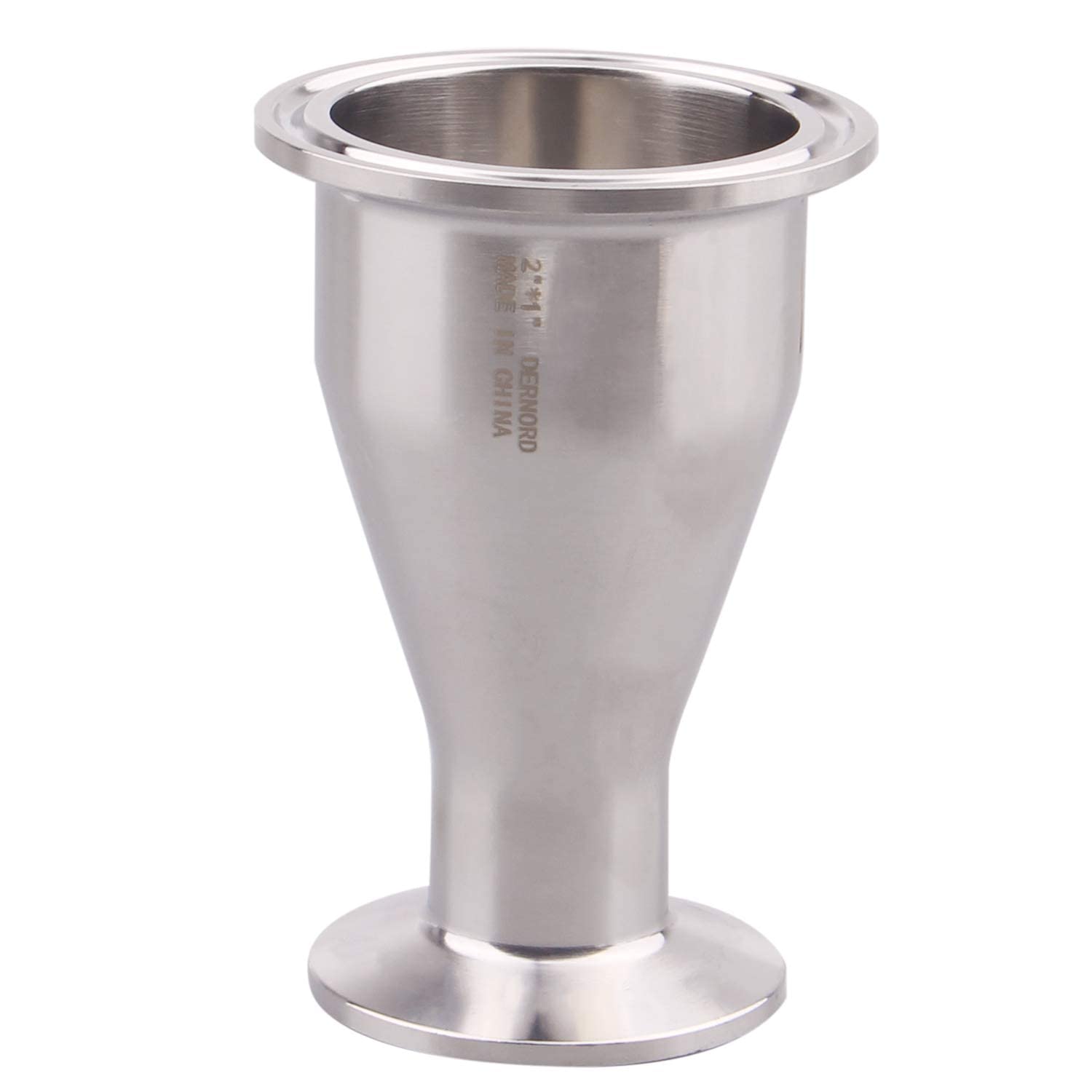 Amazon.com: DERNORD Sanitary Fitting Reducer Fitting SUS304 Tri Clamp ...