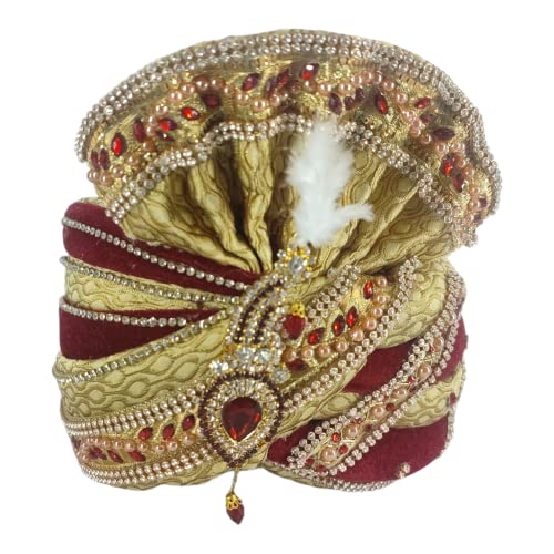 Buy Fancy Traditional Dulha Pagdi for wedding Kalangi sehra for groom ...