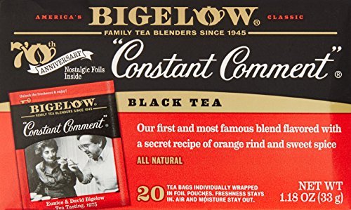 Amazon.com : Bigelow Constant Comment Tea (6x20 Bag ) : Grocery ...