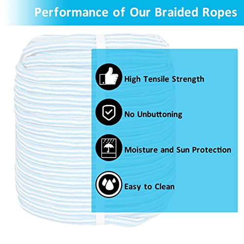 Snapklik.com : Elfinrm Arborist Tree Rope, 1/2inch By 200FT, 24 Strand ...