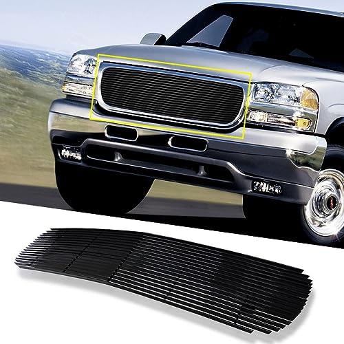 Amazon.com: Front Grille Black Powder Coated Aluminum Grill Insert for ...