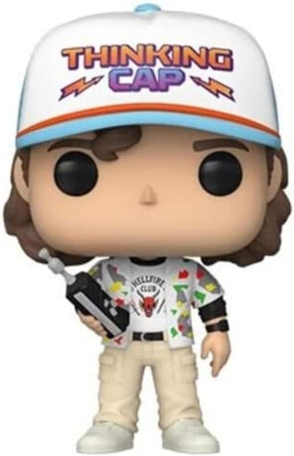 Amazon.com: Funko Pop! TV: Stranger Things - Dustin Vinyl Figure : Toys ...