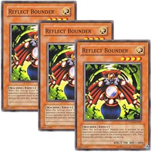 Amazon.co.jp: ★ 3枚セット ★遊戯王 英語版 TU02-EN017 Reflect Bounder 魔鏡導士リフレクト・バウン ...
