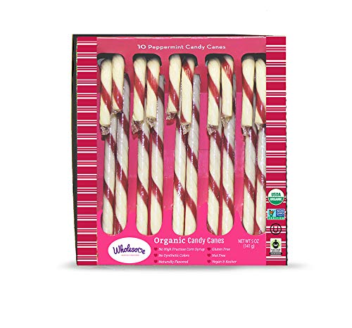 Amazon.com : Wholesome Organic Candy Canes, 5 oz : Everything Else