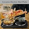 Amazon.com: Double Burner, CUSIMAX Hot Plates for Cooking, 1800 Watts ...