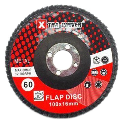 Xtra Power Flap Disc 100x16mm, Grit 60 (20pcs) : Amazon.in: Industrial ...