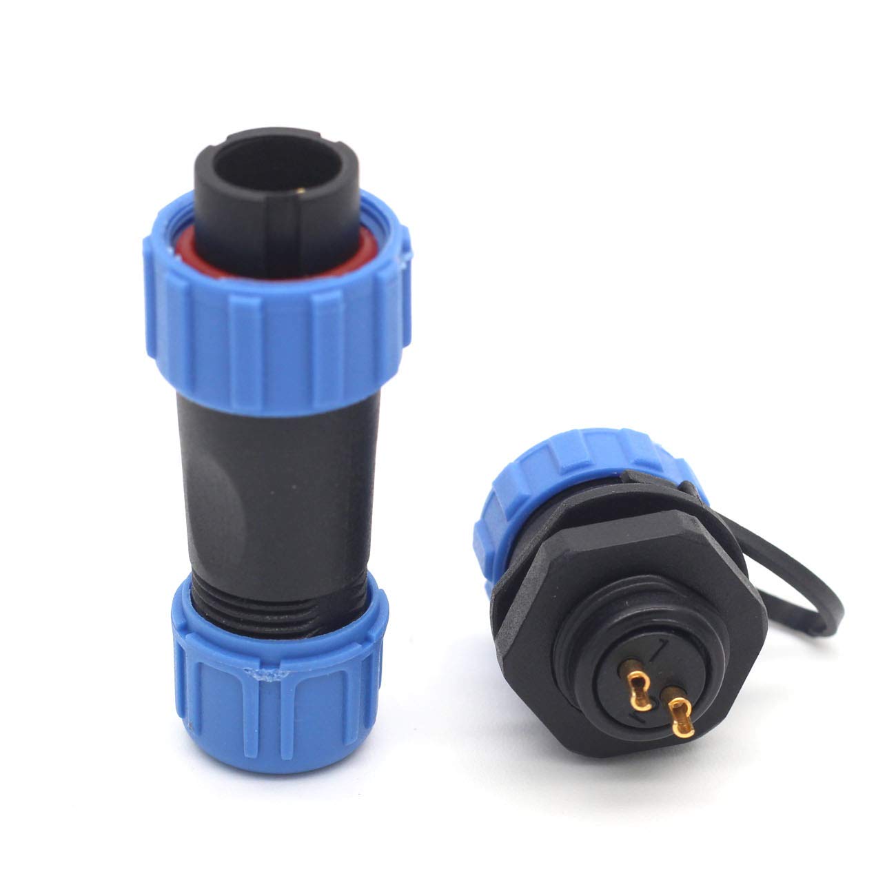 SZJELEN SP13 2pin/3pin/4pin/5pin/6pin/7pin/ 9pin Panel Mount Waterproof ...