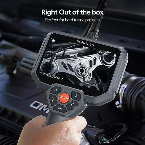 DEPSTECH Endoskopkamera mit Dual-Lens und Bildschirm Test 2025