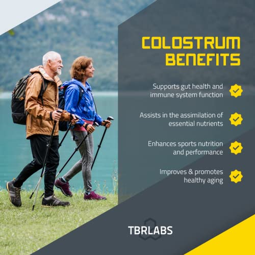 TBR Labs Bovine Colostrum Powder with Immunoglobulins and Lactoferrin ...