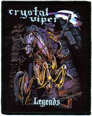 Metalbörse Crystal Viper - Legends - Patch/Aufnäher : Amazon.de: Fashion