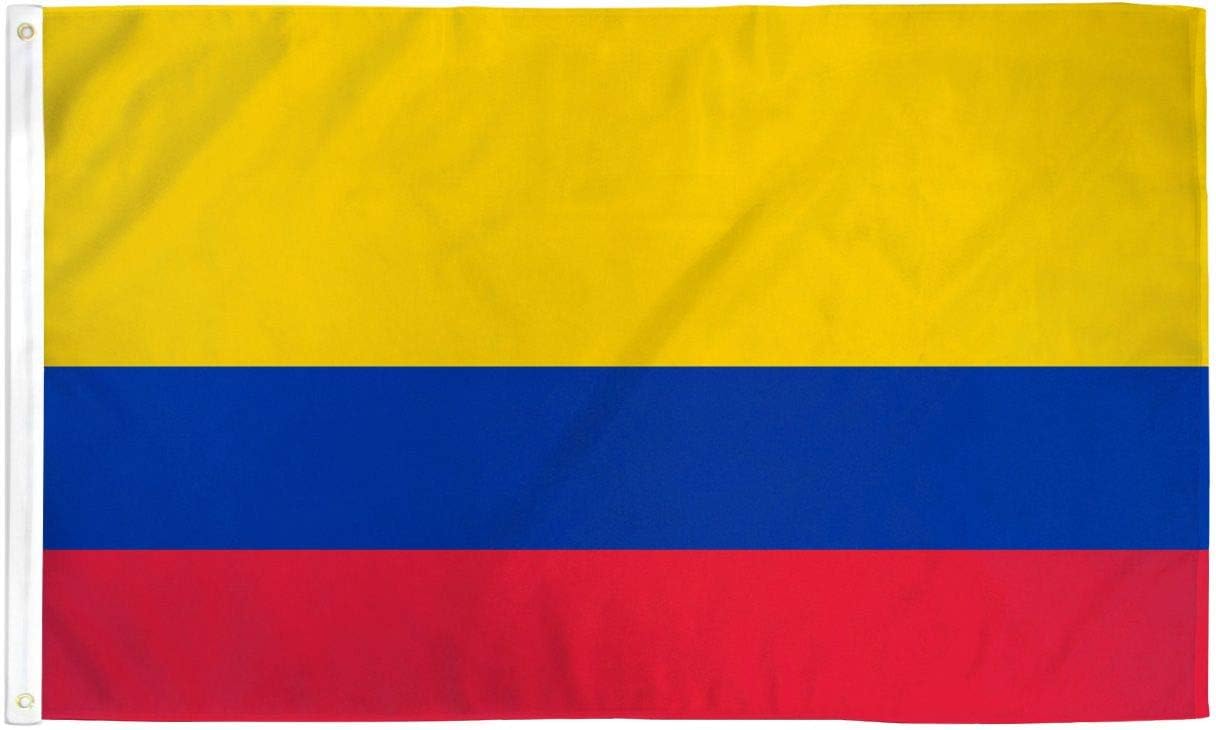 Amazon.com : Colombia Flag 3x5ft Poly - INTERNATIONAL FLAGS : Patio ...