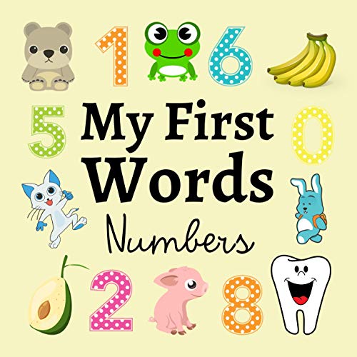 My First Words - Numbers: A Fun Learning Activity Game Book For Kids 1 ...