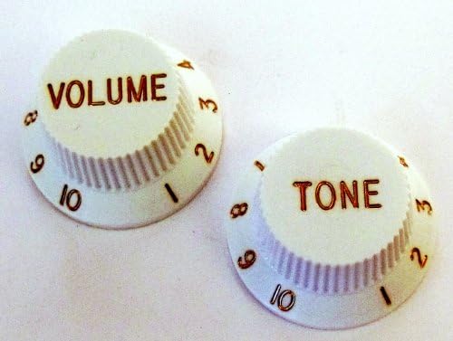 Black guitar control knobs 0-10 scale 2x tone + 1x volume Speed Knob ...