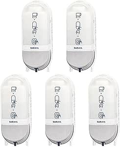 Amazon.co.jp: トイレの除菌 便座除菌クリーナー用ディスペンサー サラヤ SC-460R (本体×5台)＋除菌シート1個付【限定セット】 : ドラッグストア