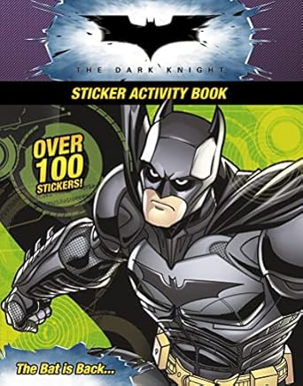 Batman – The Dark Knight – Sticker Activity Book | Amazon.com.br