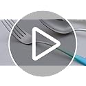 Amazon.com | Moxinox 20-Piece Yellow&Blue Silverware Set, 18/0 ...