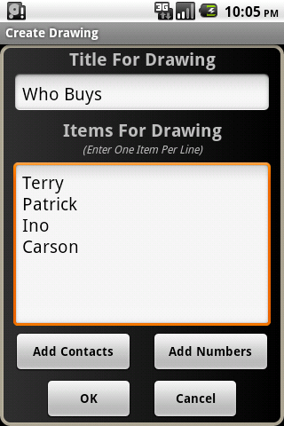 Draw Names From A Hat - App on the Amazon Appstore