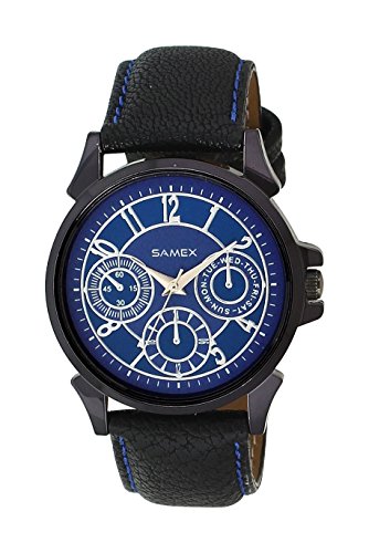Buy Samex Analog Blue Dial Men's Watch - SAMEXGW3061BL Online at Low ...