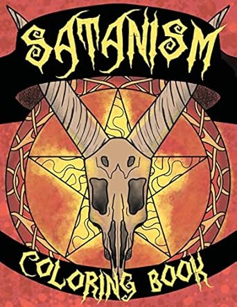 Amazon.com: Satanism Coloring Book: Lucifer, Demons, Krampus, Hail ...