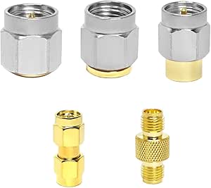 Amazon.com: RFVOTON SMA Stainless Steel Calibration Kit 5PCS/Set Vector ...