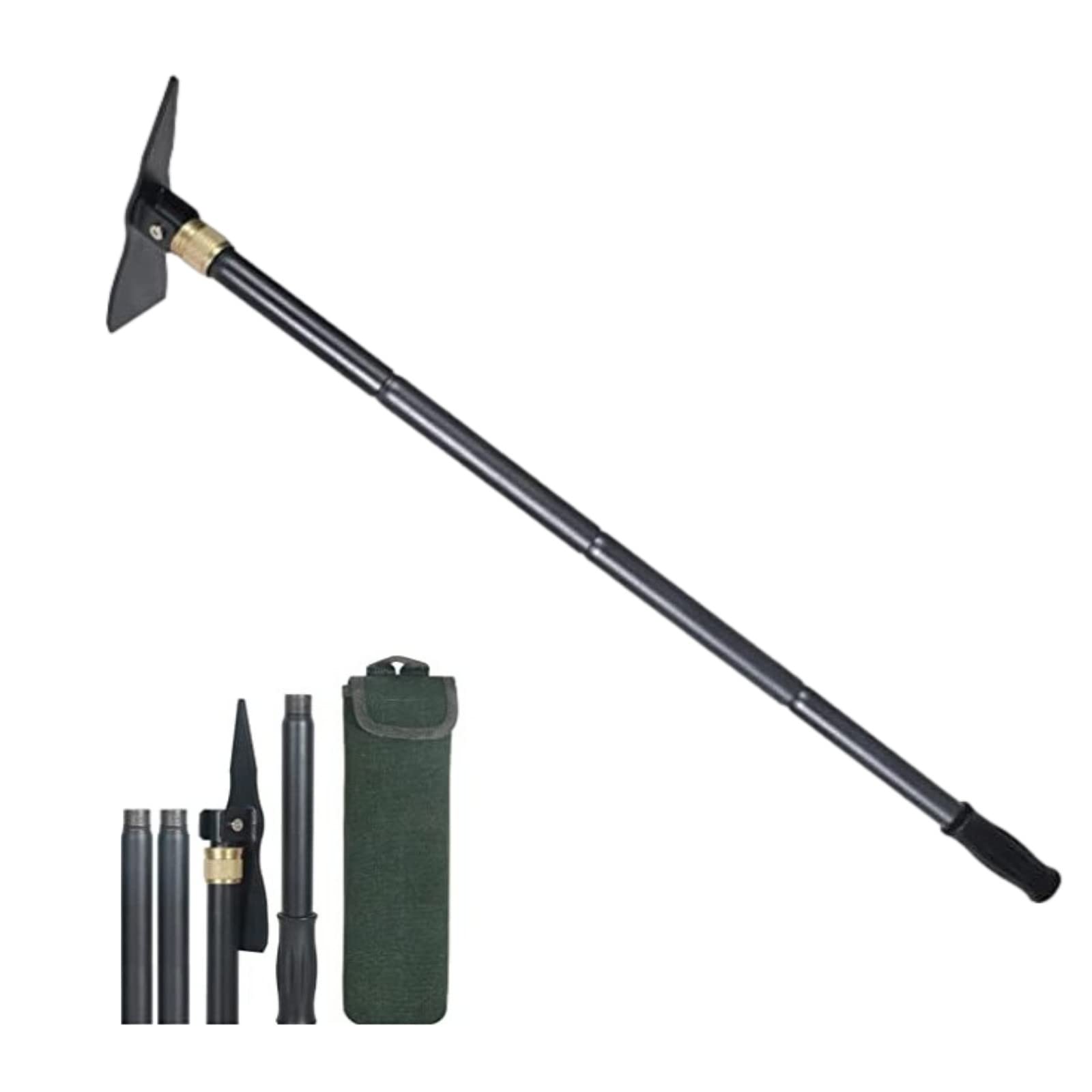 Amazon.com : TENSURELIN Folding Pickaxe Hoe for Digging, Multi-Function ...