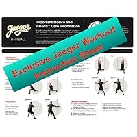 Buy Jaeger Sports Baseball/Softball Exercise J-Bands (Black) Online at ...