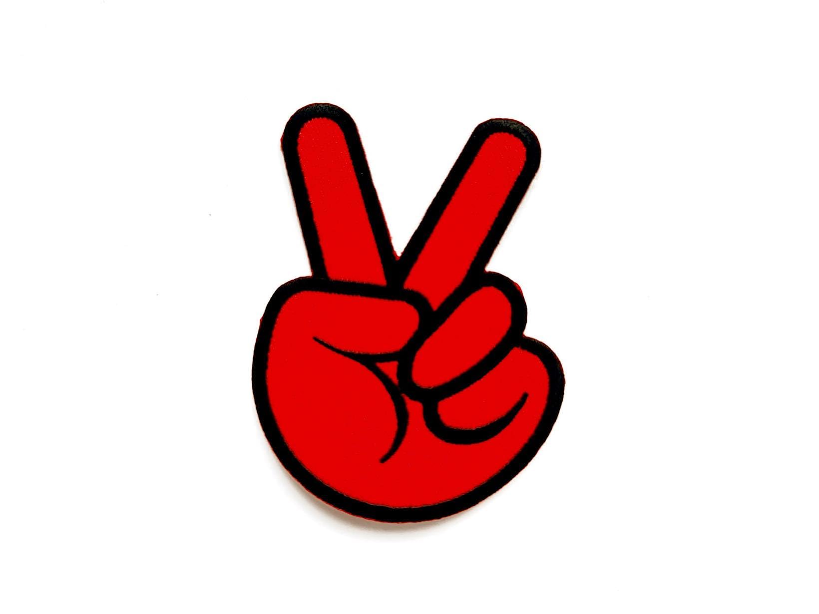 Two Finger Peace Sign