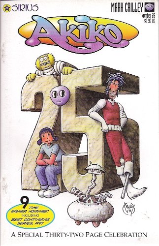 Amazon.com: Akiko #25 Comic (Akiko's Guide to Earth): Mark Crilley: Books