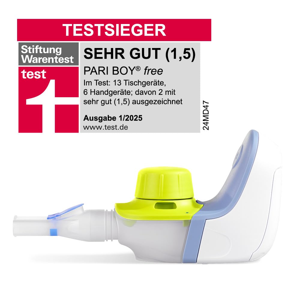 Pari Boy Free Inhalationsgerät mit Schwingmembran-Technologie : Amazon ...